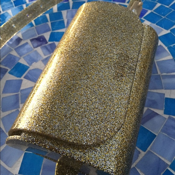Mel by Melissa | Bags | Rare Melissa Cute Womens Glitter Jelly Belt Bag ...